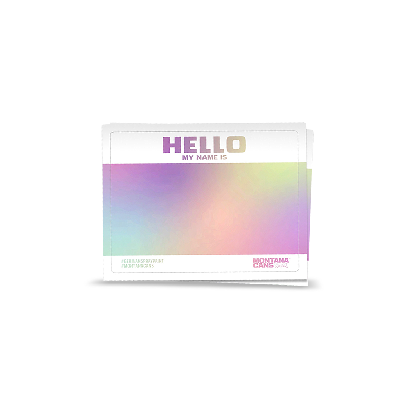 HELLO-GRAM Sticker – DRENAJE GRAFF STORE