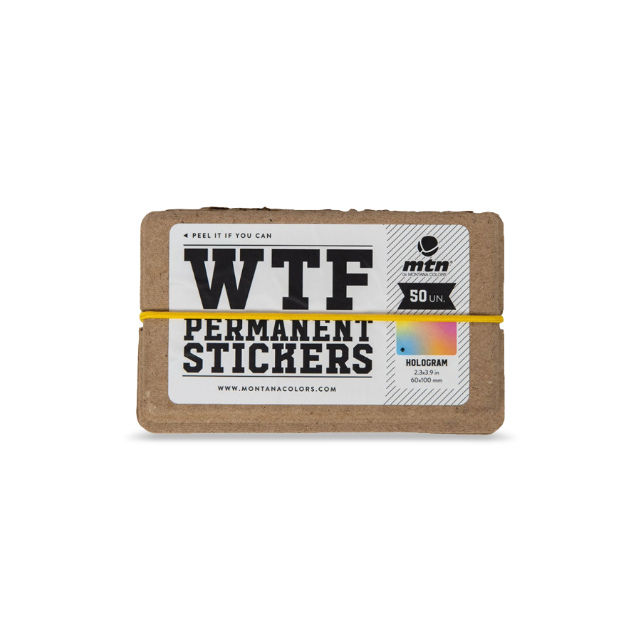 WTF Hologram Stickers – DRENAJE GRAFF STORE